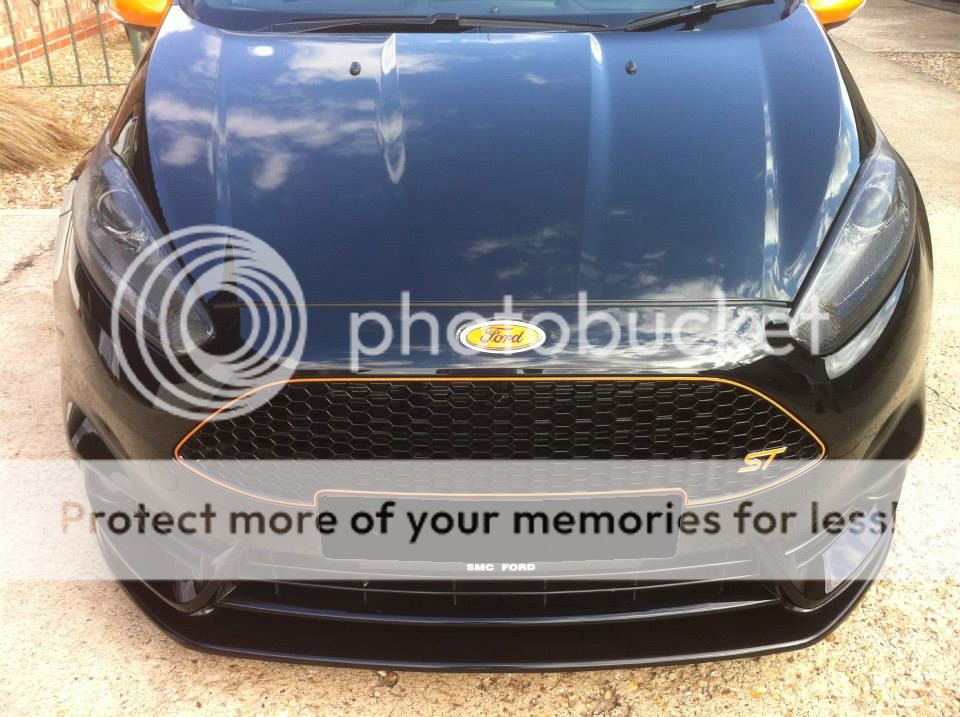 Front Splitter Blade Fiesta ST180 (GRP) - Triple R - Exterior - Styling ...