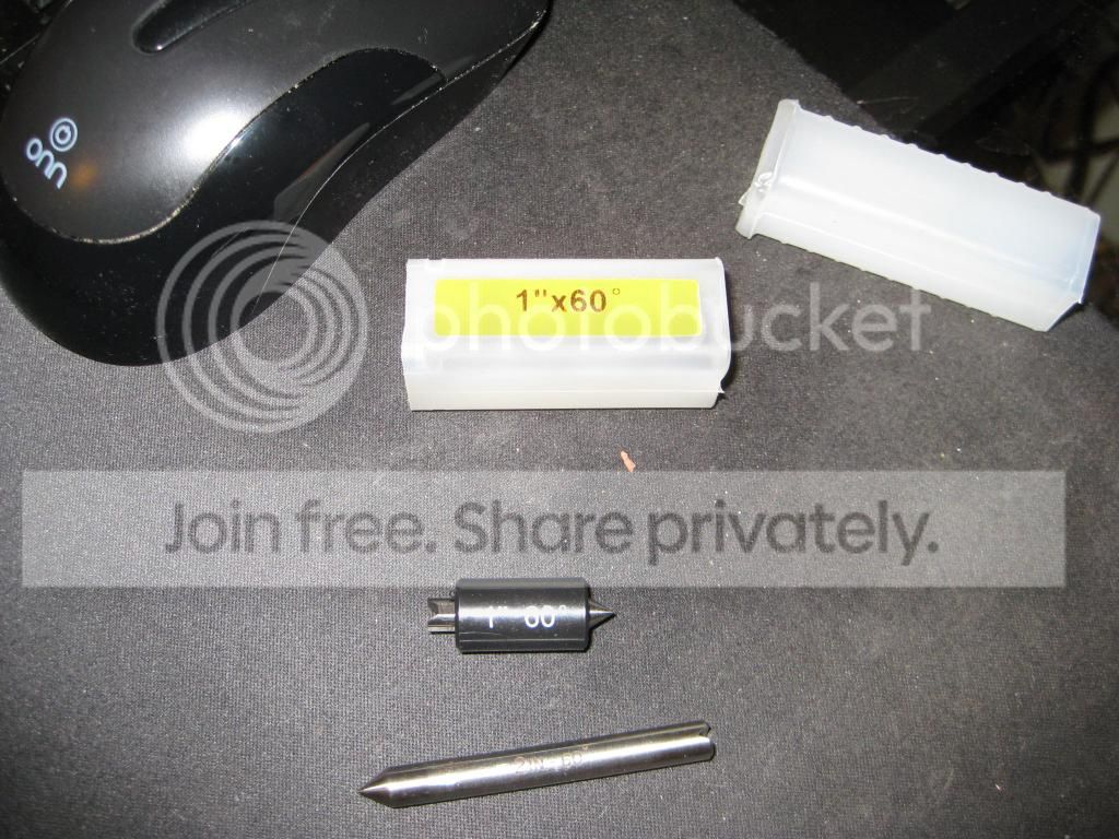 FS: Pitch Micrometer Setting Standards: 1 and 2 inch 60 degree